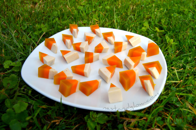 Healthy Candy Corn – Nest and Glow