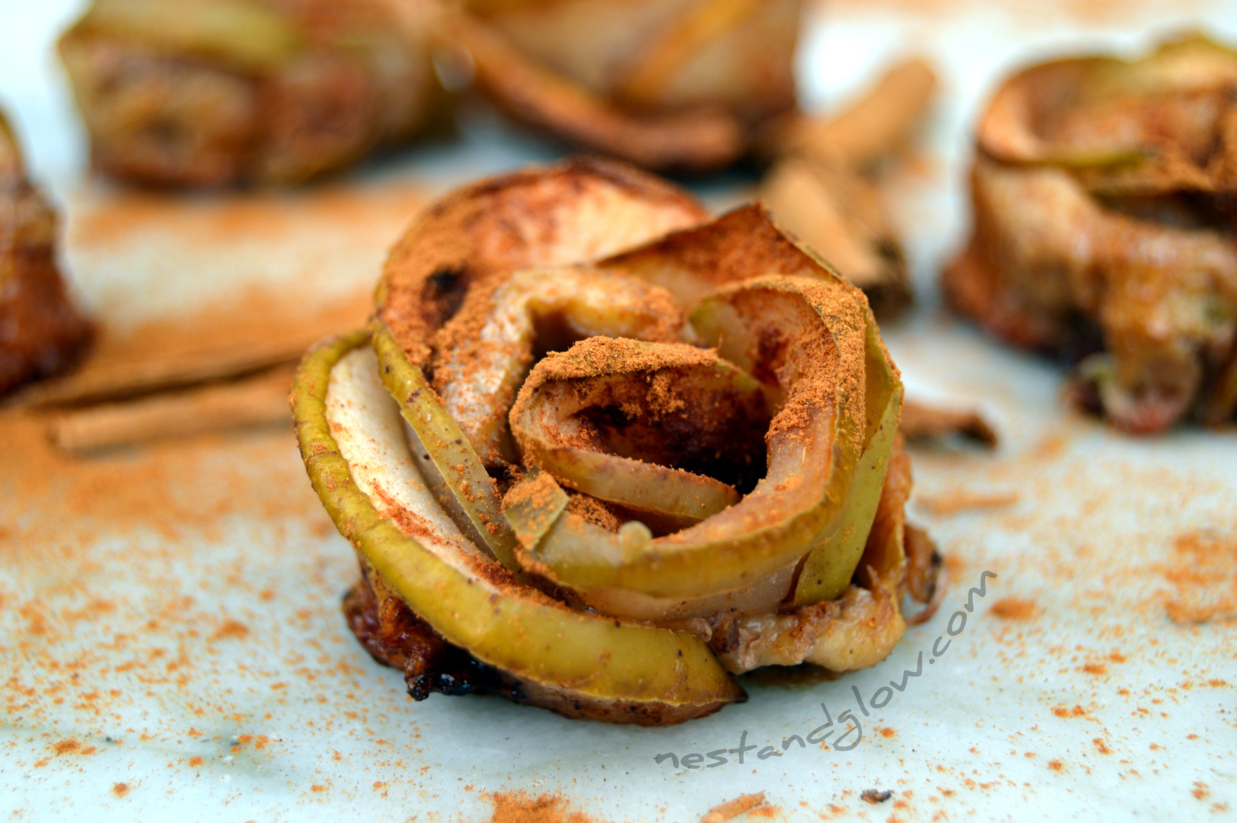 Pure Fruit Apple Roses Recipe – Nest and Glow