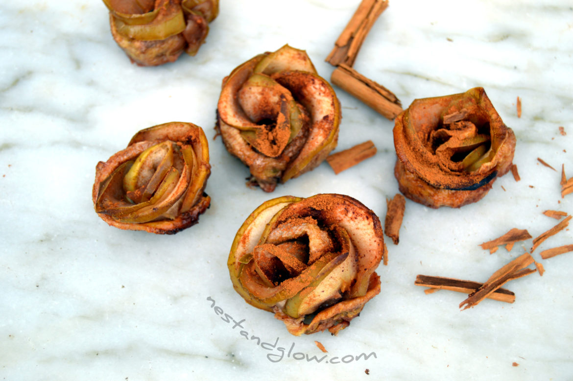Pure Fruit Apple Roses Recipe – Nest and Glow