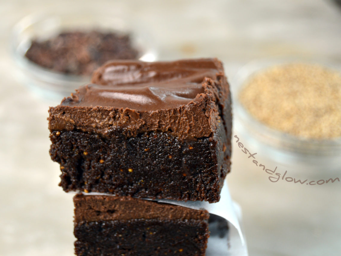 Calcium Chocolate Vegan Fudge – Nest and Glow