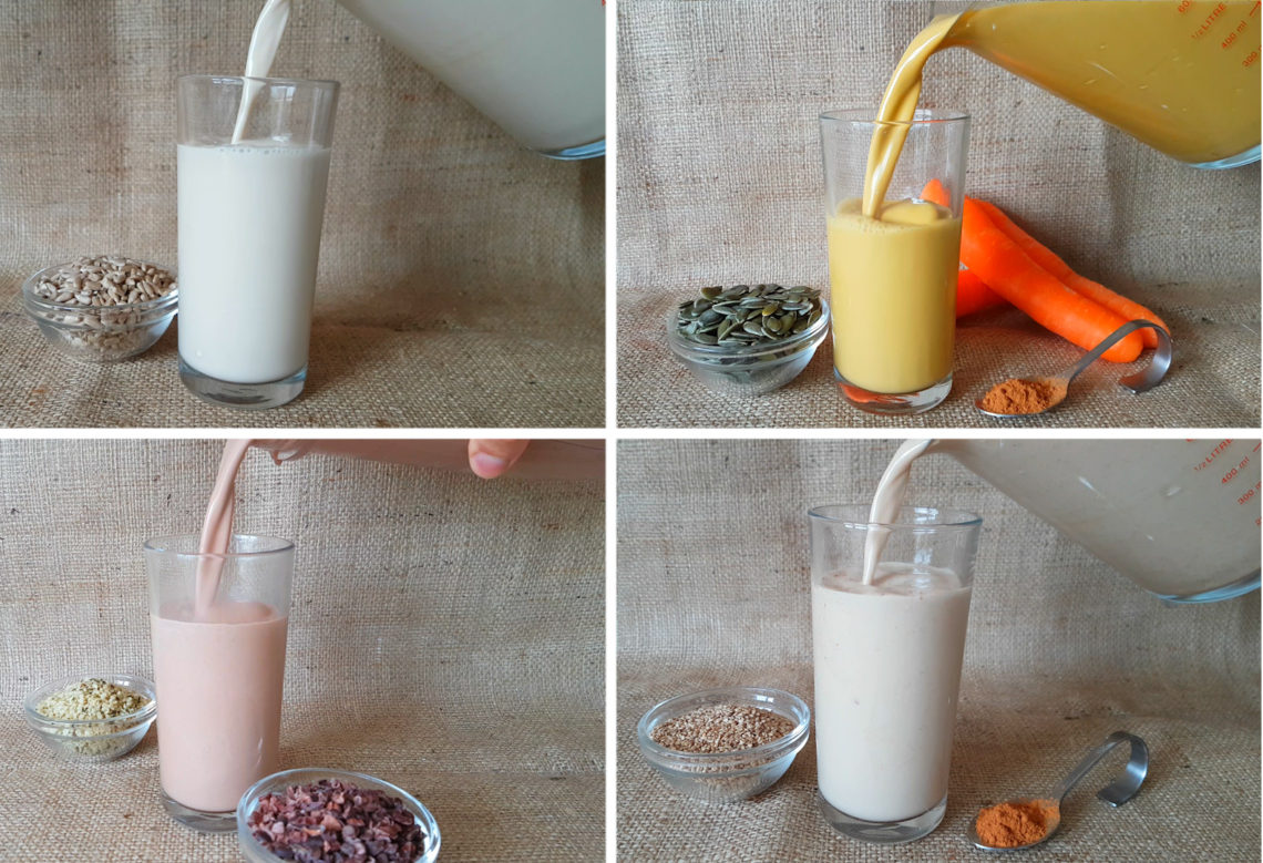 Seed Milk 4 Ways Recipes – Nest and Glow