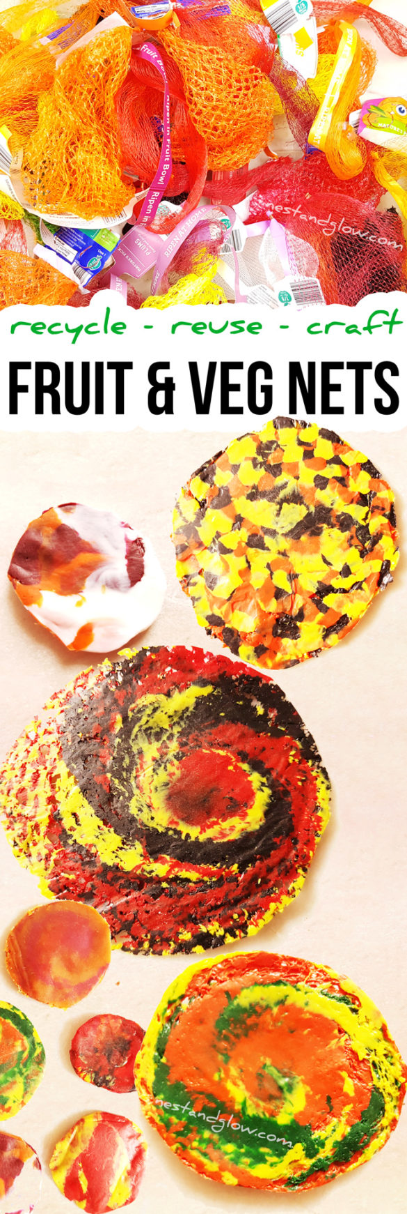 Recycle Reuse Fruit & Vegetable Plastic Nets – Nest and Glow