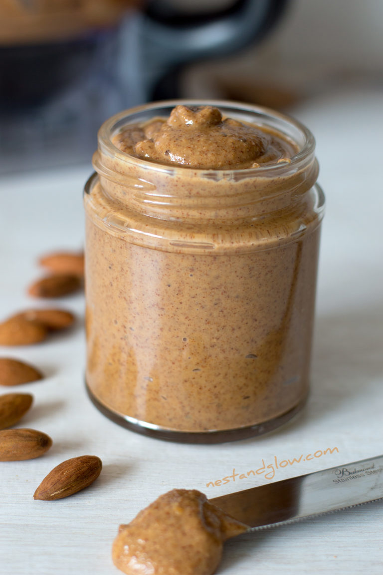 Activated Sprouted Almond Butter – Nest and Glow
