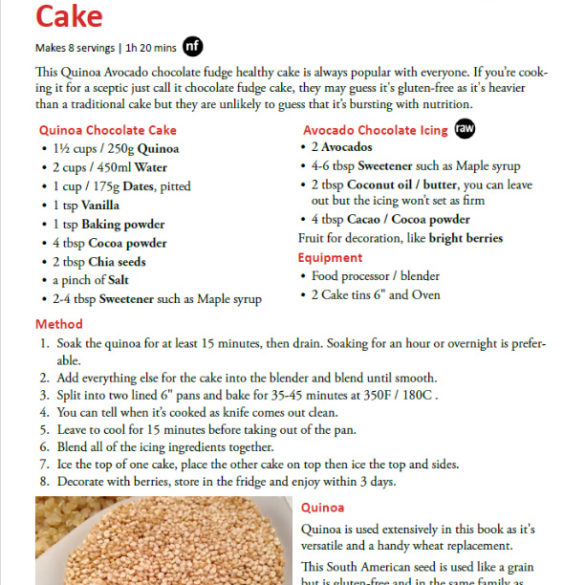 Healthy and Easy Recipe Book – Nest and Glow