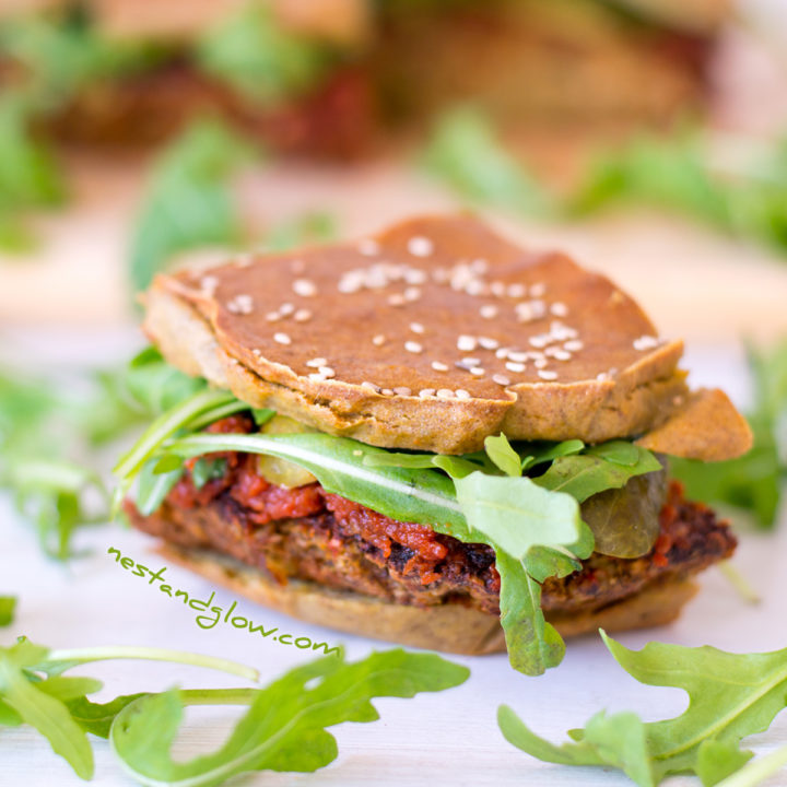 Quinoa Veggie Burger Sliders – Nest and Glow