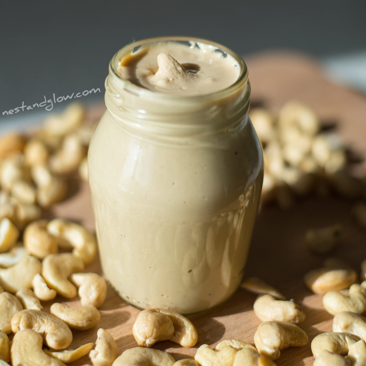 How to Make Raw Cashew Nut Butter – Nest and Glow