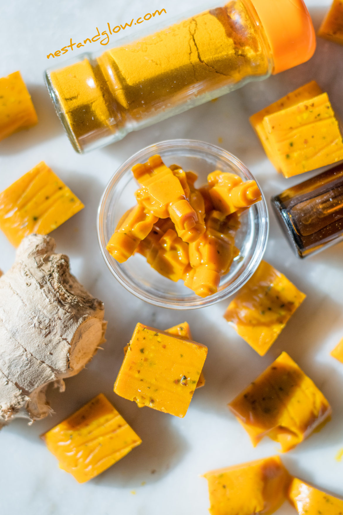 CBD Infused Sweets with Turmeric and Ginger – Nest and Glow
