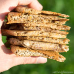 2-Ingredient Onion Flax Bread – Nest and Glow