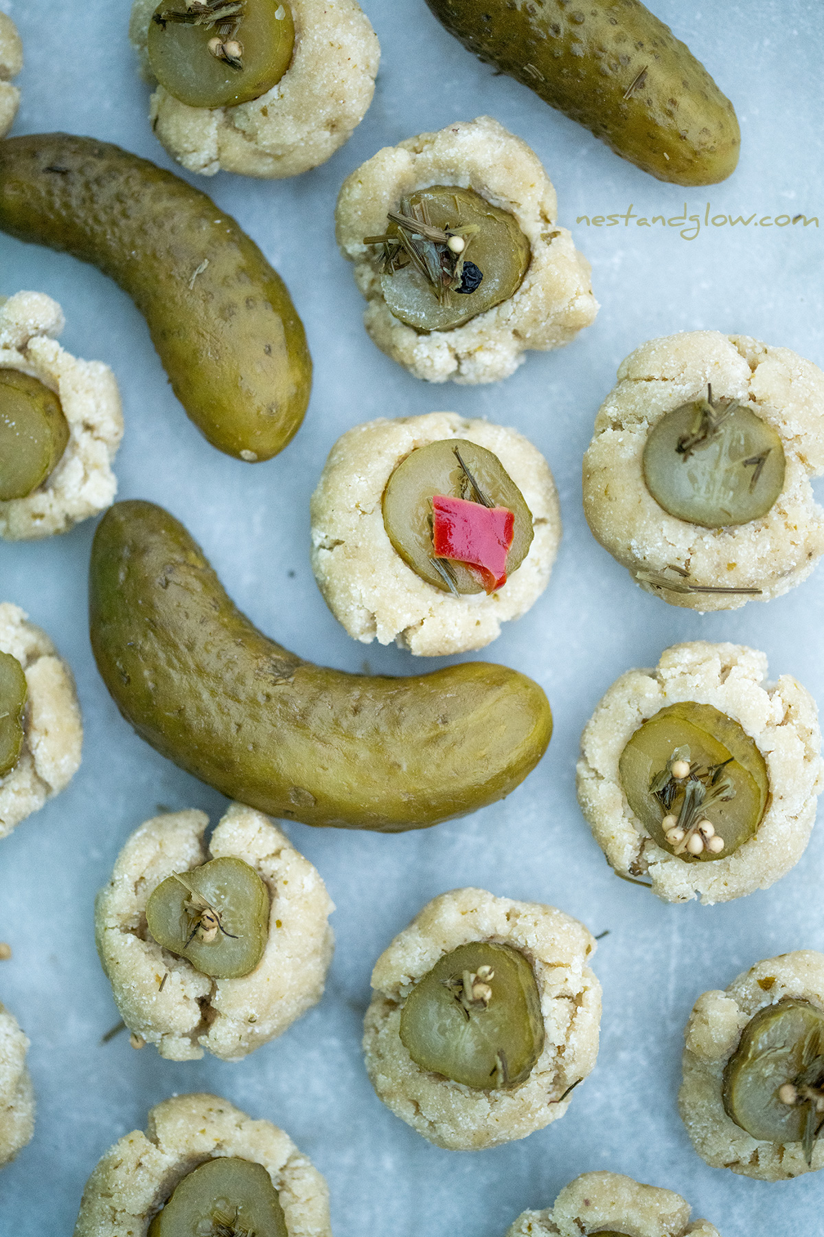 3-Ingredient Pickle Cookies – Nest and Glow