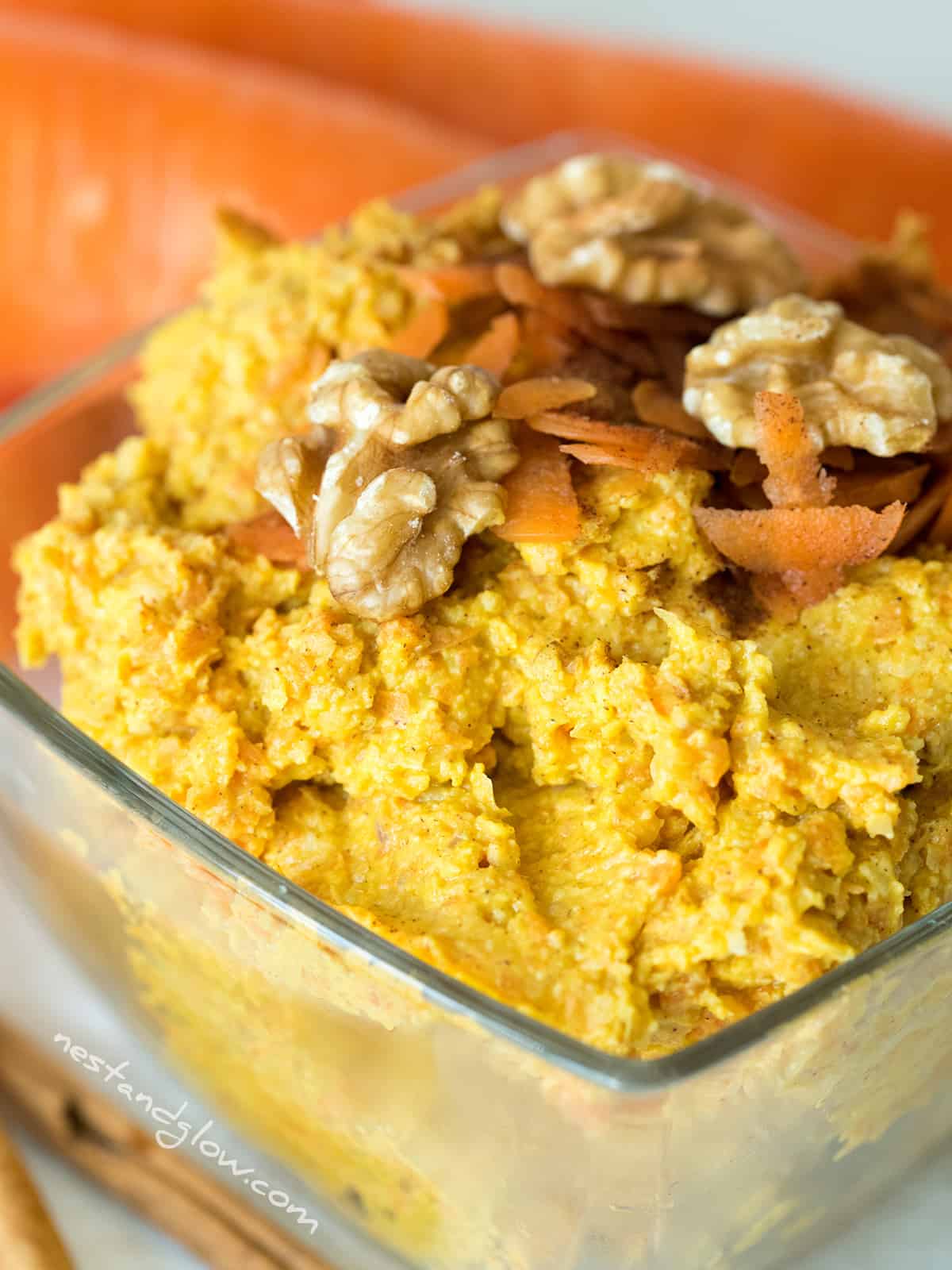 Carrot Cake Hummus – Nest and Glow